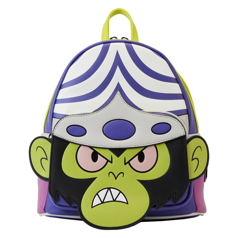 LOUNGEFLY Powerpuff Girls Mojo Jojo Glow Cosplay Mini Backpack ...