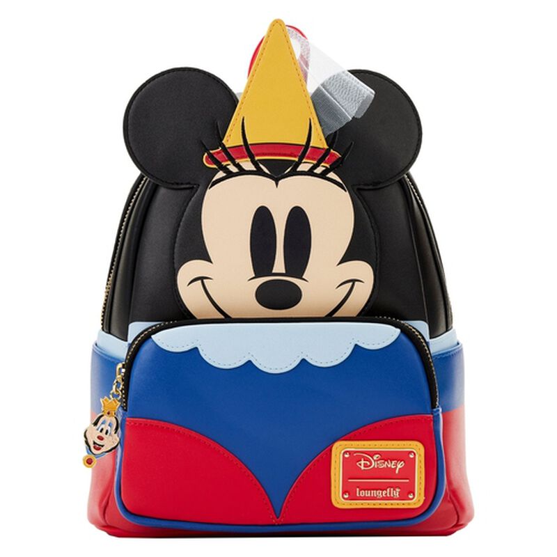 LOUNGEFLY DISNEY Brave Little Tailor Minnie Mouse Cosplay Mini Backpac ...