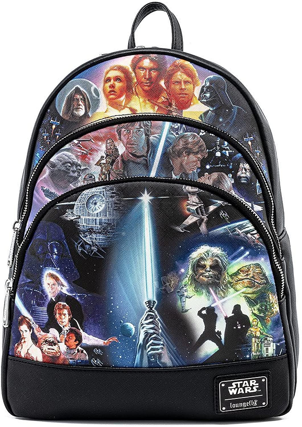 LOUNGEFLY STAR WARS ORIGINAL TRILOGY BACKPACK – Collectors Outlet llc