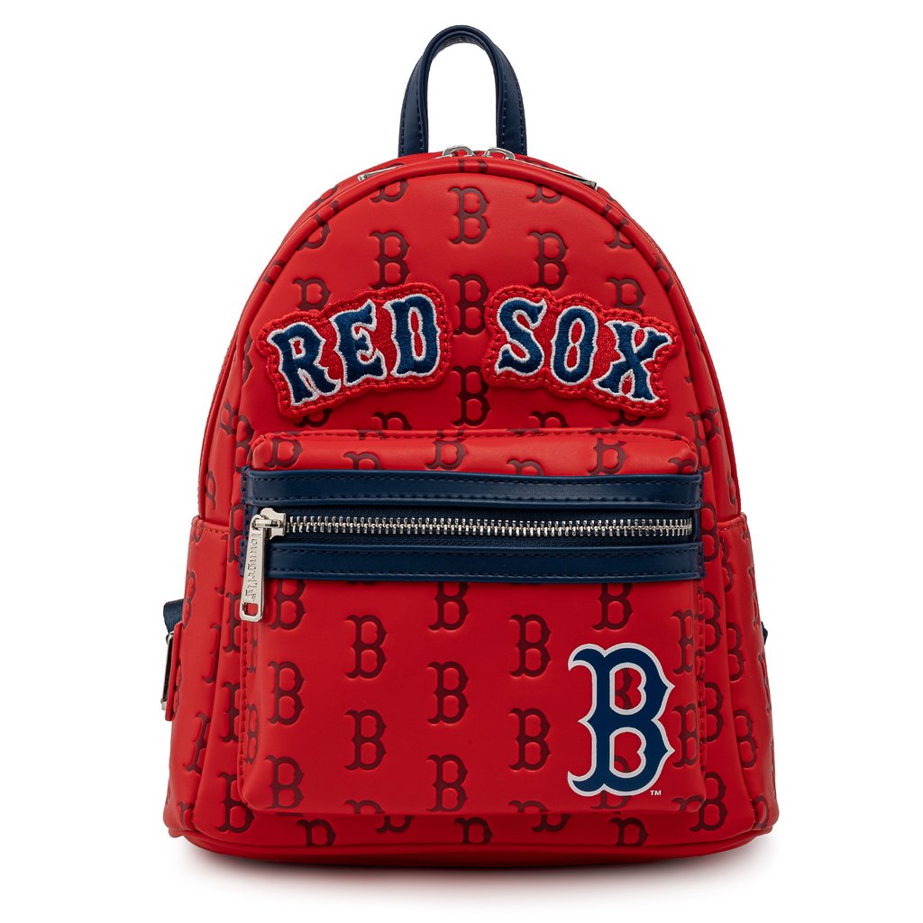 LOUNGEFLY MLB BOSTON RED SOX LOGO MINI BACKPACK – Collectors Outlet llc