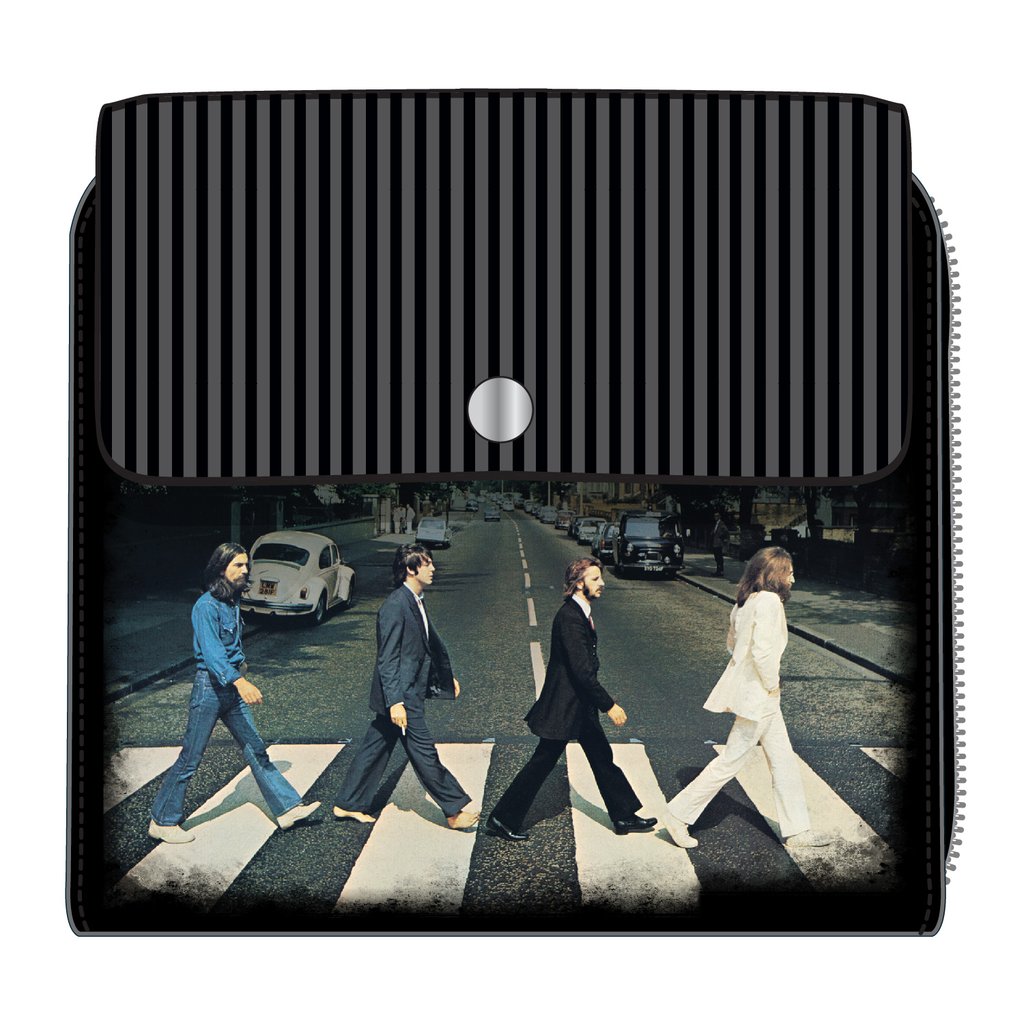 LOUNGEFLY THE BEATLES ABBEY ROAD ZIP AROUND WALLET – Collectors Outlet llc