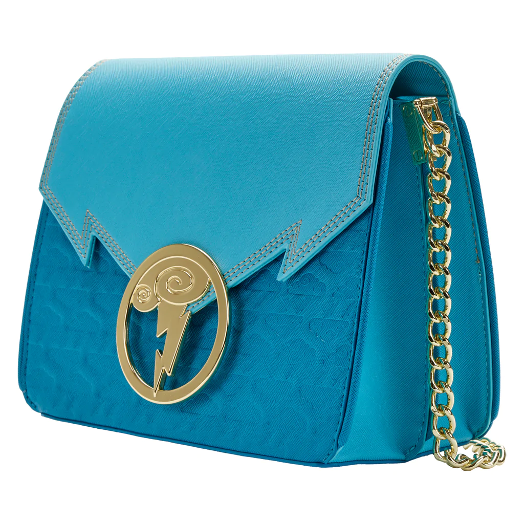 LOUNGEFLY DISNEY Hercules 25th Anniversary Medallion Crossbody Bag ...